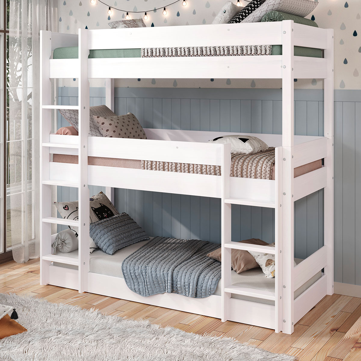 Aménagement d'une chambre avec un lit superposé : nos idées – Blog BUT