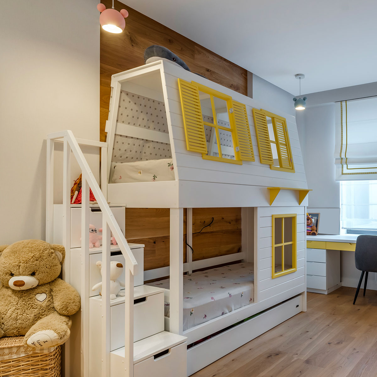 Aménagement d'une chambre avec un lit superposé : nos idées – Blog BUT