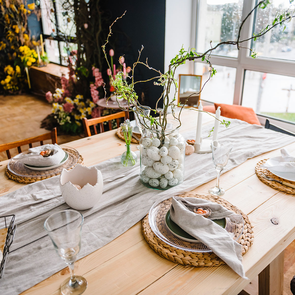 Préparez une déco de table de Pâques moderne – Blog BUT