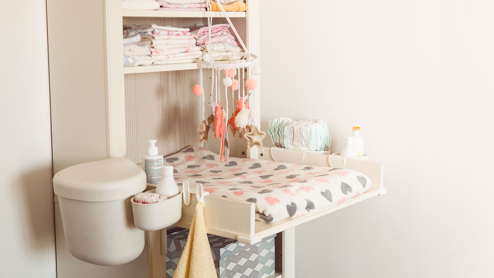 Organisation de la table à langer pour prendre soin de bébé – Blog BUT