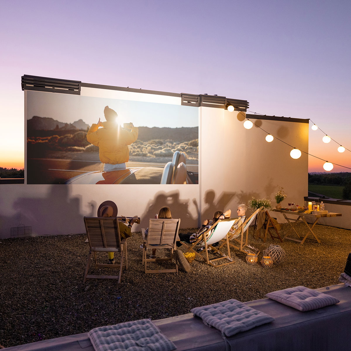 Organiser une soirée cinéma en plein air – Blog BUT